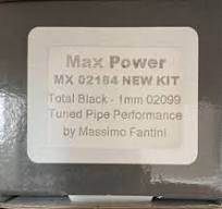 MAX 2164 pipe + 2099 manifold for 1/8 On-Road Total Black – RCDoctors