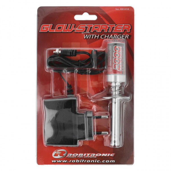 Robitronic Glow Starter 2000mAh with Charger – RCDoctors